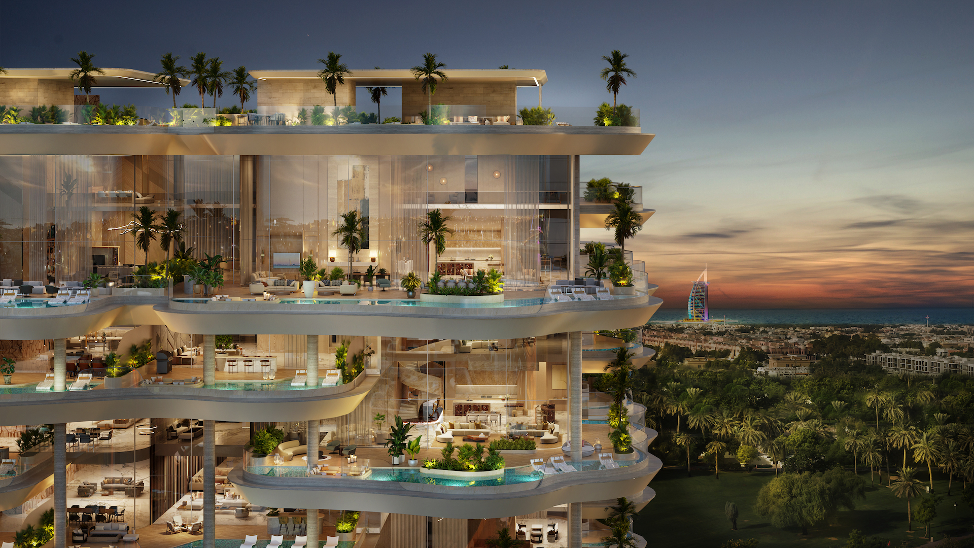 SLS The Palm — spectacular residences on the Palm Jumeirah